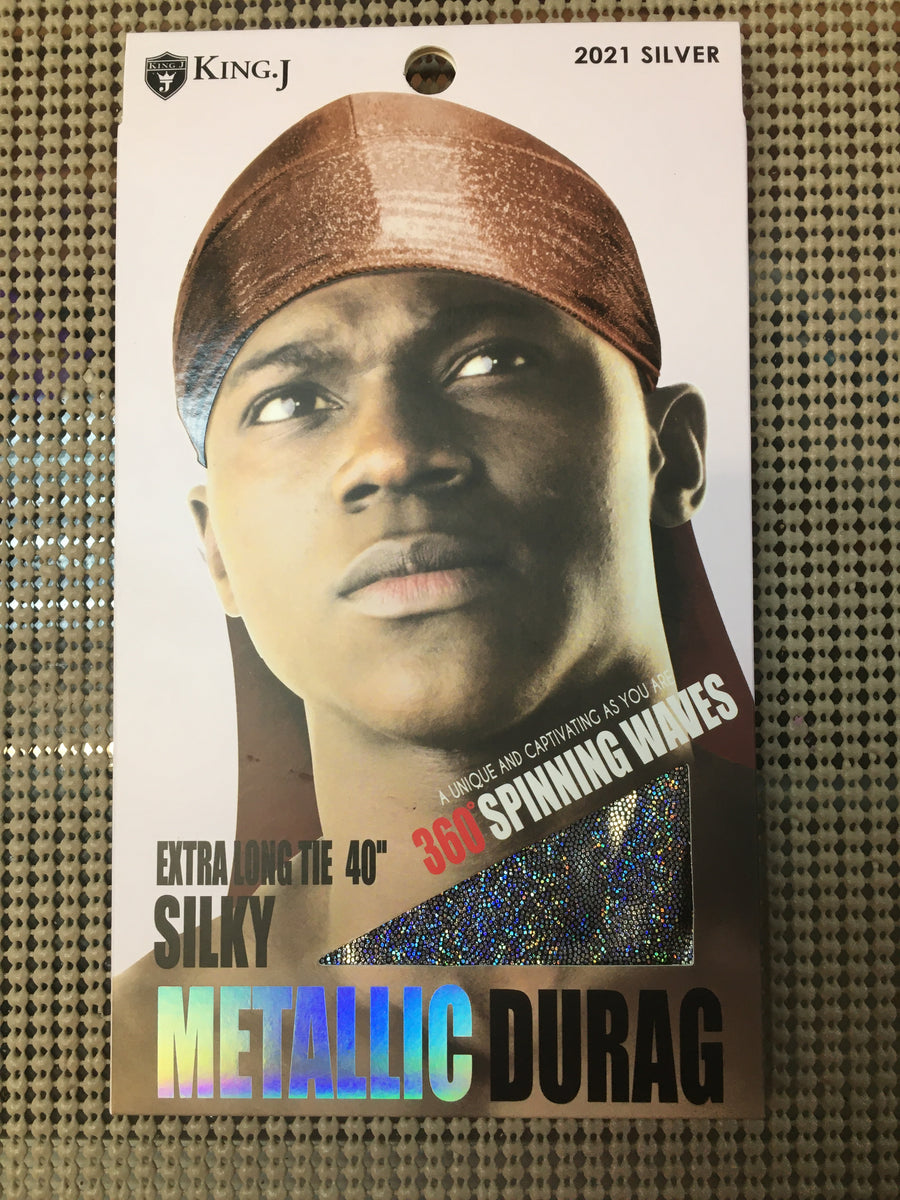King J Metallic Durag – CCK Beauty Supply