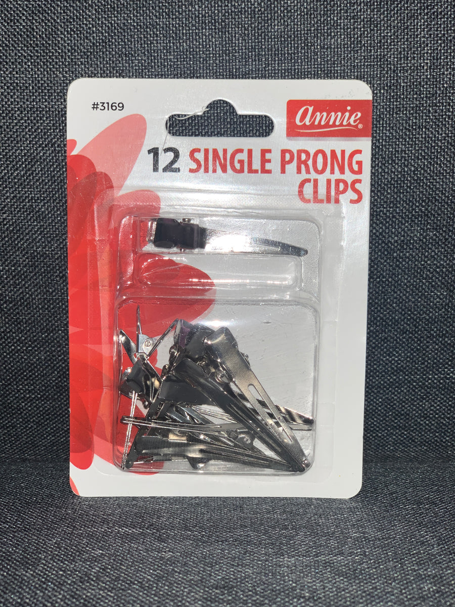 Annie Single Prong Clips – CCK Beauty Supply