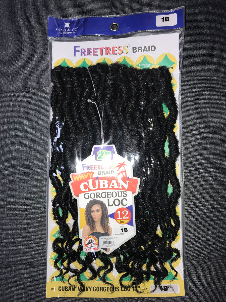 12” Freetress Cuban Gorgeous Loc – CCK Beauty Supply